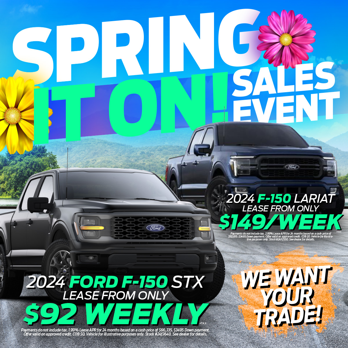 Spring It On! Sales Event at Kitchener Ford | Discounts on Ford Vehicles